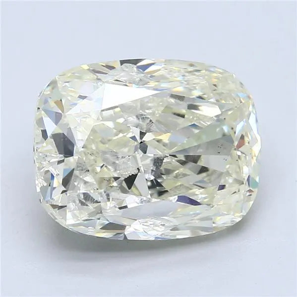 9.99ct Cushion brilliant Natural Diamond (Colour L, Clarity SI2, HRD C ...
